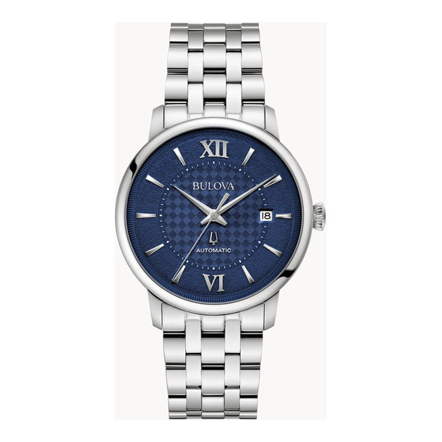 BULOVA – מתוייג ב"Blue"– Gentleman Mans World